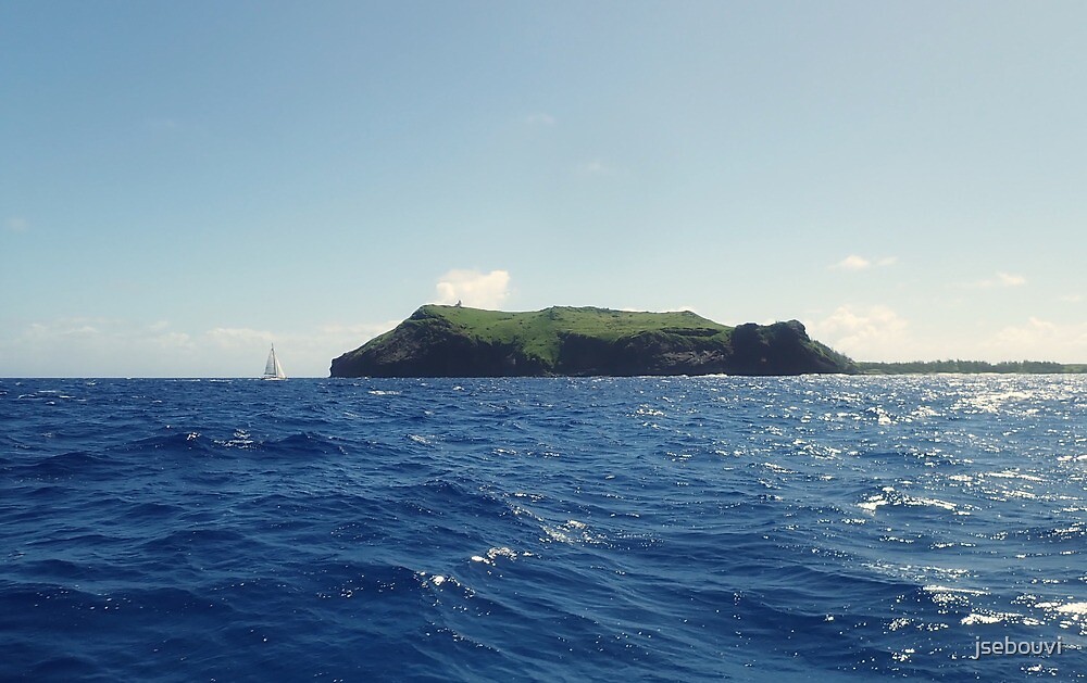 "Flat island" by jsebouvi | Redbubble