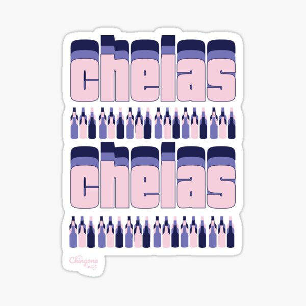 "Chelas" Sticker for Sale by vosio | Redbubble