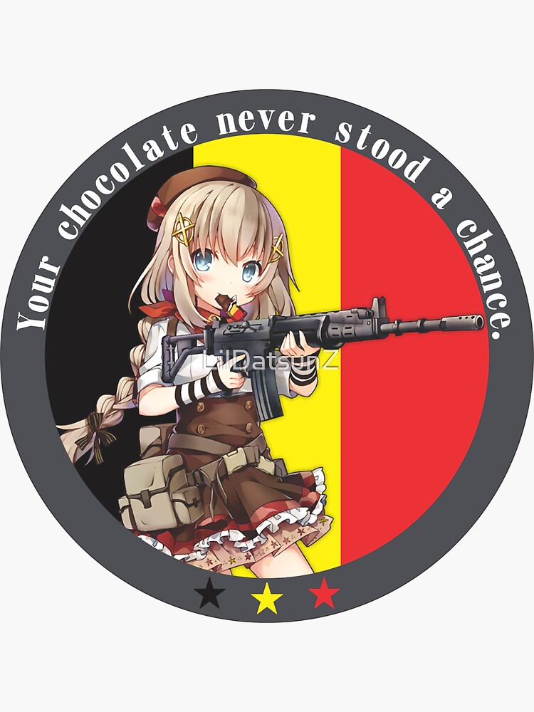 "Girls Frontline - FNC" Sticker for Sale by LilDatsunZ | Redbubble