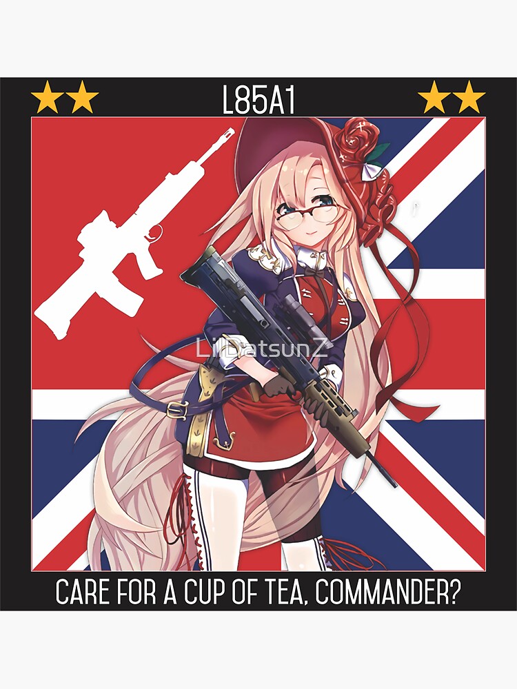 "Girls' Frontline - L85" Sticker for Sale by LilDatsunZ | Redbubble