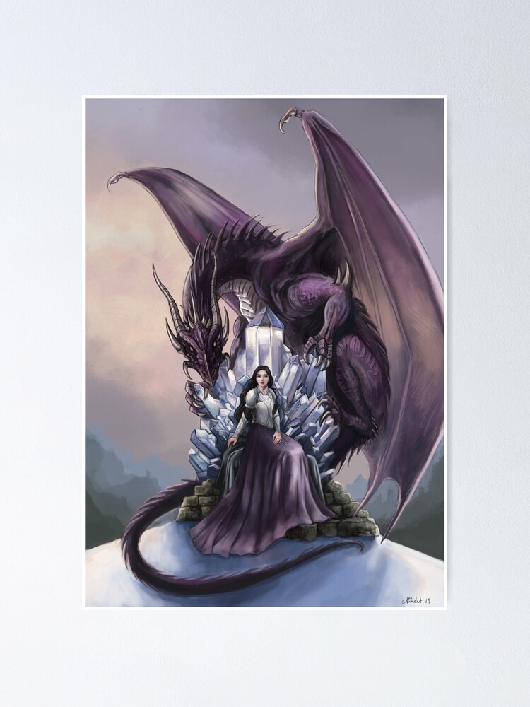 Dragon Queen Poster By Nicolecadet13 Redbubble