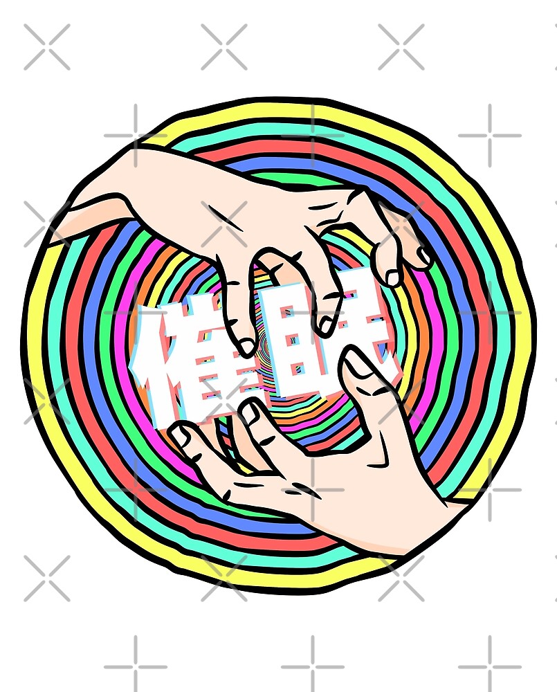 "Aesthetic Hypnotic Hand Gesture" by therealsadpanda | Redbubble