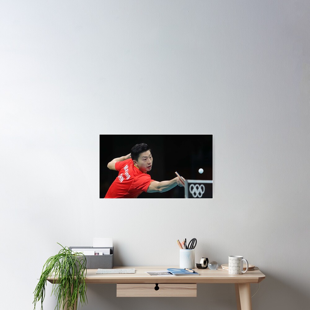 "Ma Long 2" Poster for Sale by albis | Redbubble