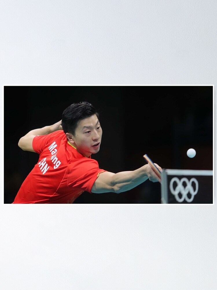 "Ma Long 2" Poster for Sale by albis | Redbubble