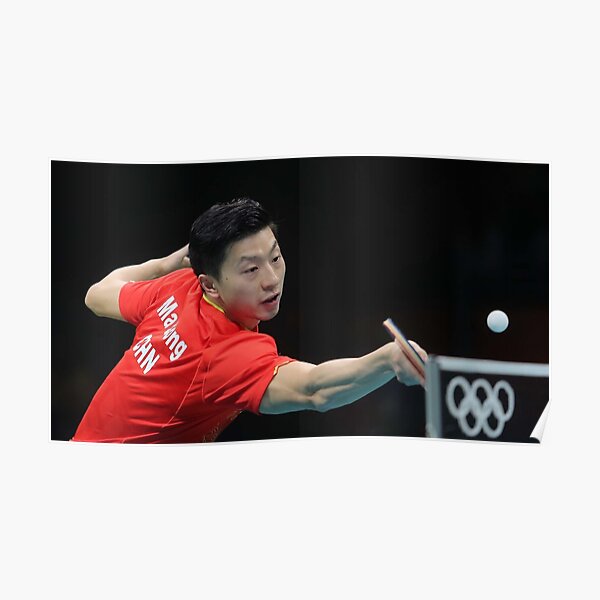 "Ma Long 2" Poster for Sale by albis | Redbubble