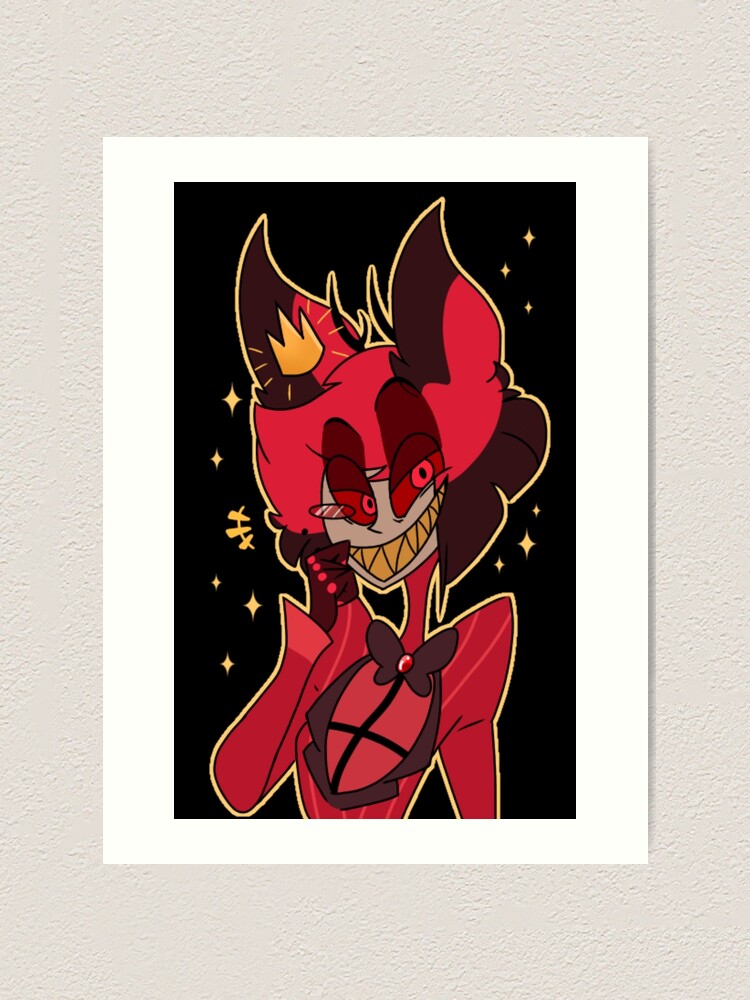 "Smug Deer King" Art Print for Sale by fizzysquish | Redbubble