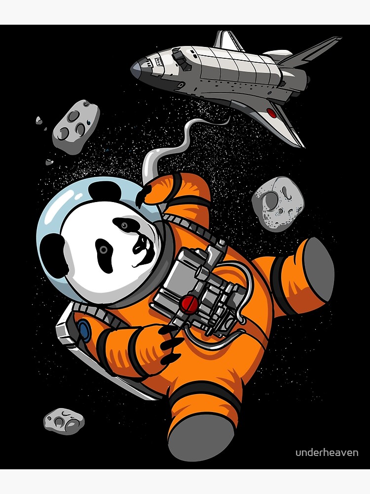 "Space Panda Astronaut " Art Print for Sale by underheaven | Redbubble
