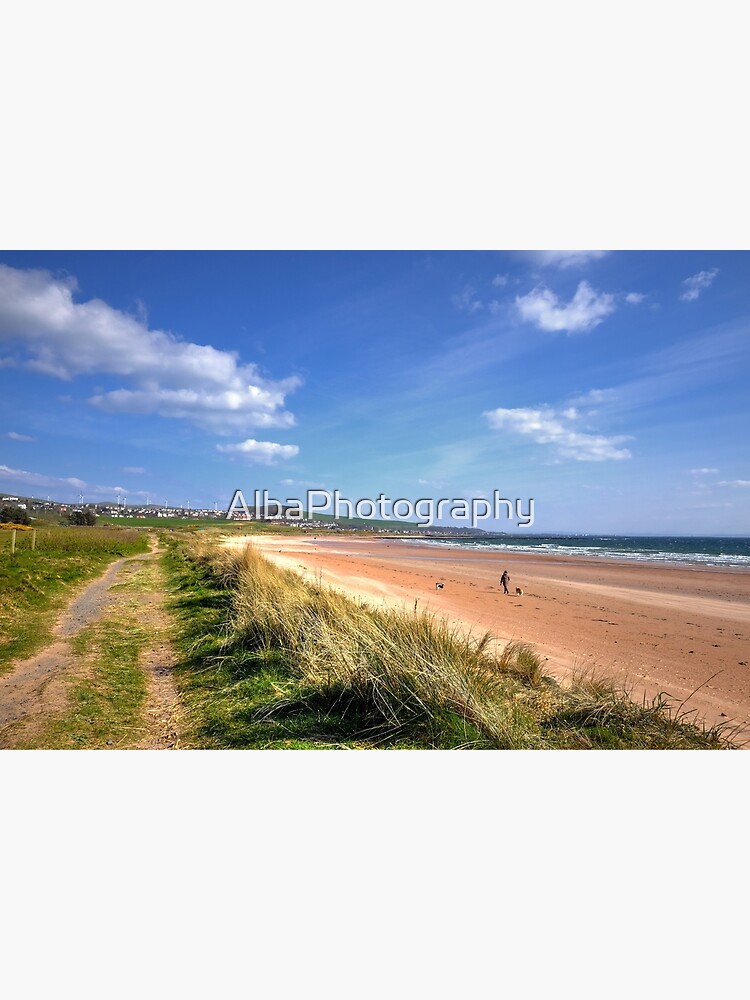 "Portencross Beach, West Kilbride, Scotland" Canvas Print for Sale by ...