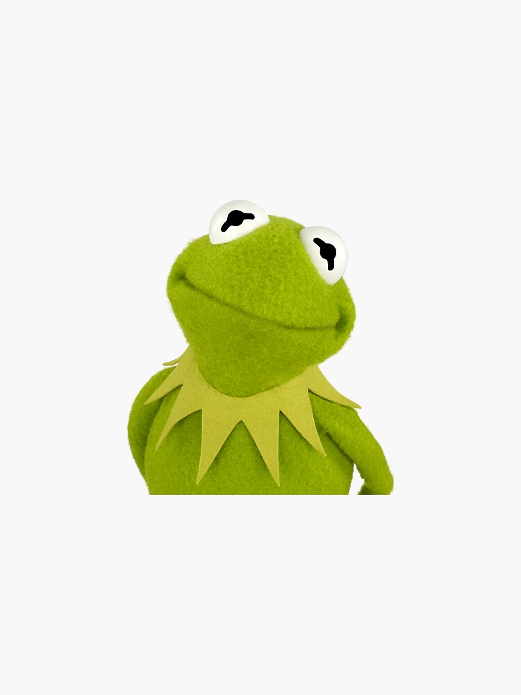 "Kermit relaxed" Sticker by nnop | Redbubble