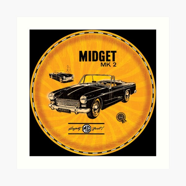 Mg Midget Art Prints | Redbubble