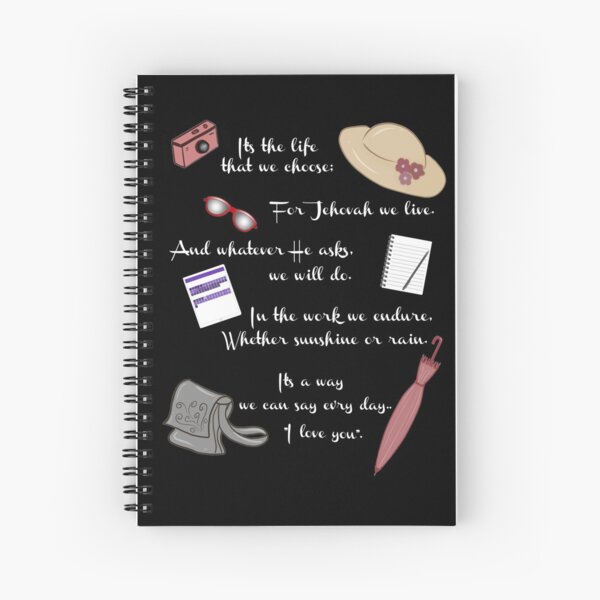 "Life of a pioneer #1b" Spiral Notebook by jovyharts | Redbubble