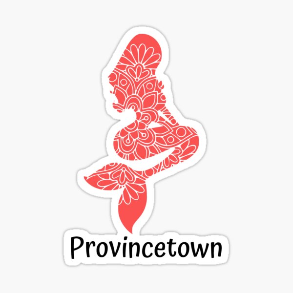 "Provincetown Fancy Cut Mermaid" Sticker by WigOutlet | Redbubble