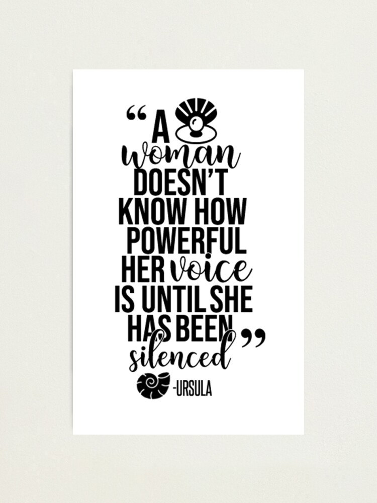 "Ursula Quote" Photographic Print for Sale by dark-arts | Redbubble