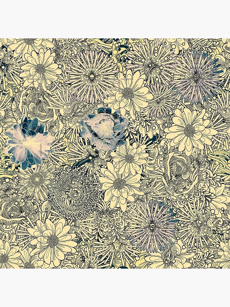 "Nice floral design" Poster by Rnitules | Redbubble