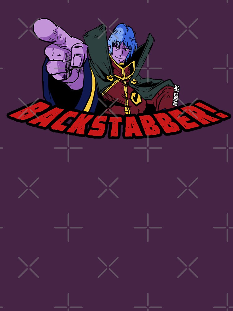 "Backstabber!" T-shirt by Blotched | Redbubble