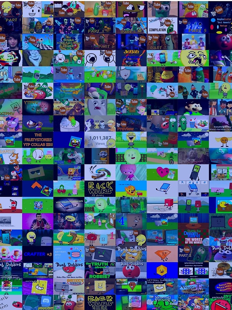 "WoopDoo Thumbnails" Graphic T-Shirt for Sale by WoopDoo | Redbubble