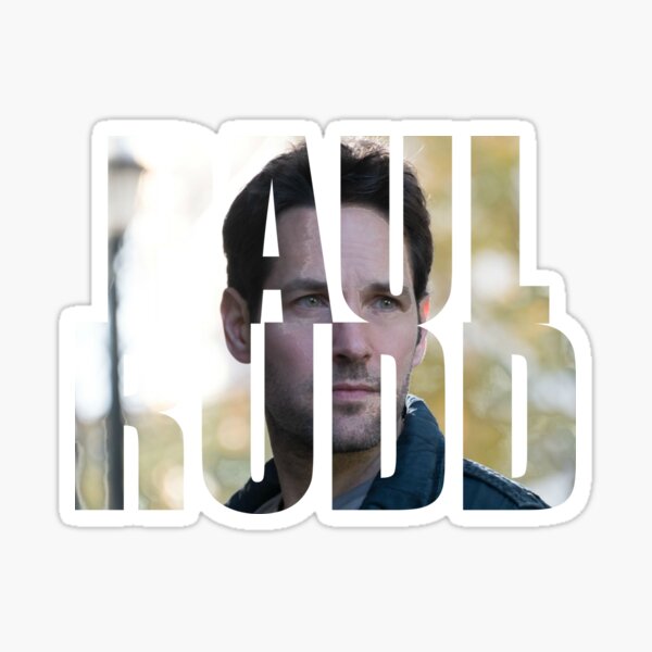 "Paul Rudd" Sticker by lizzie081194 | Redbubble