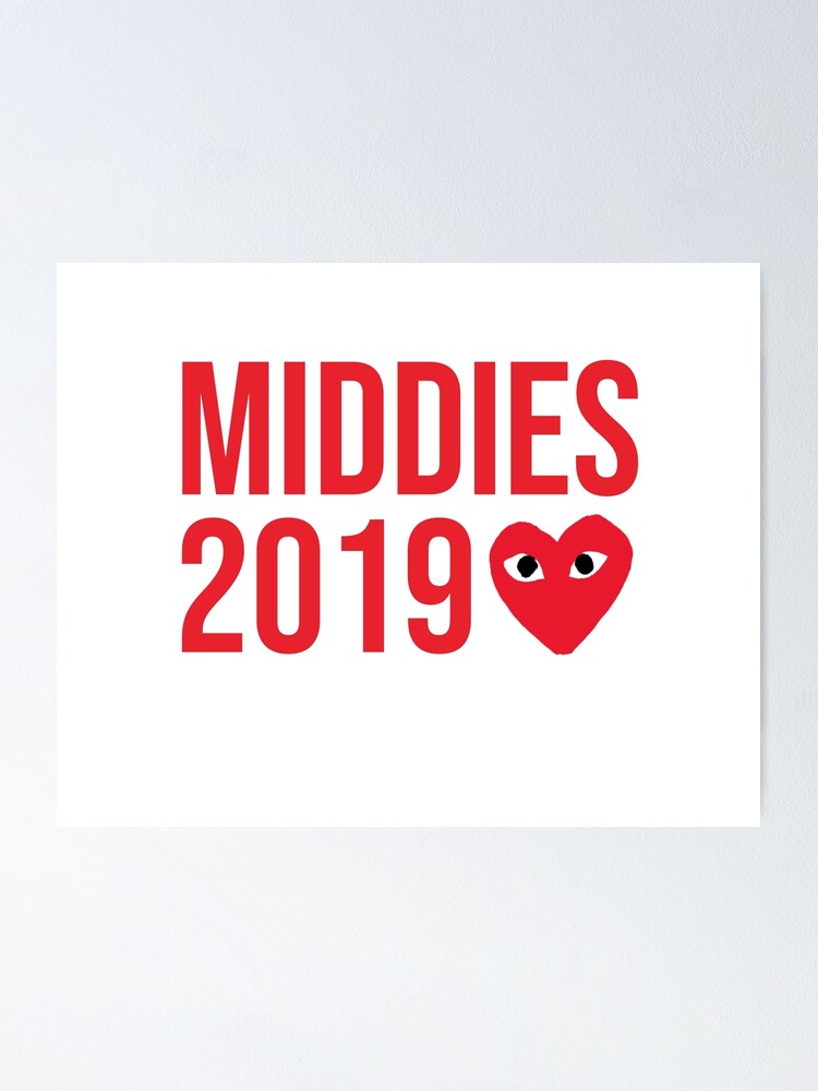 "Middies 2019" Poster by drewsandler | Redbubble