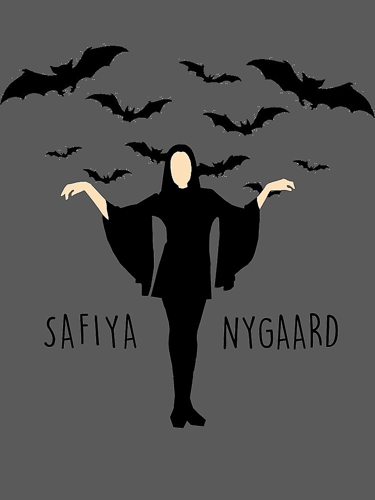 "STICKER - Safiya Nygaard Bat Sleeve Dress Spooky Halloween Design ...