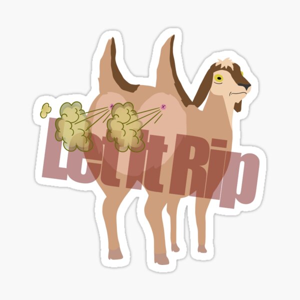 "Let it Rip" Sticker for Sale by PocketDonut | Redbubble