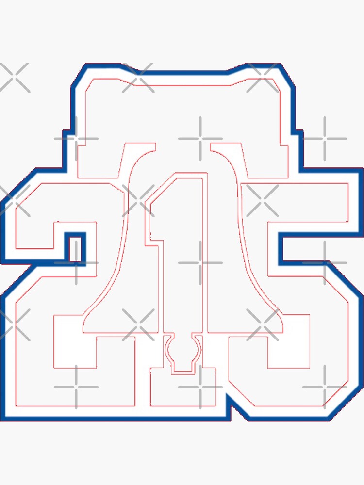 "Modern Baseball - Philadelphia - 215 Area Code" Sticker for Sale by ...