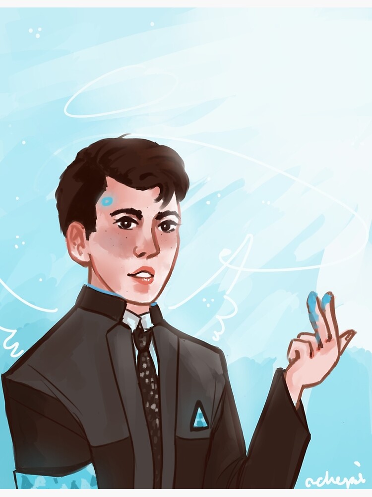 "The Android Sent By Cyberlife" Poster by c-chepi | Redbubble