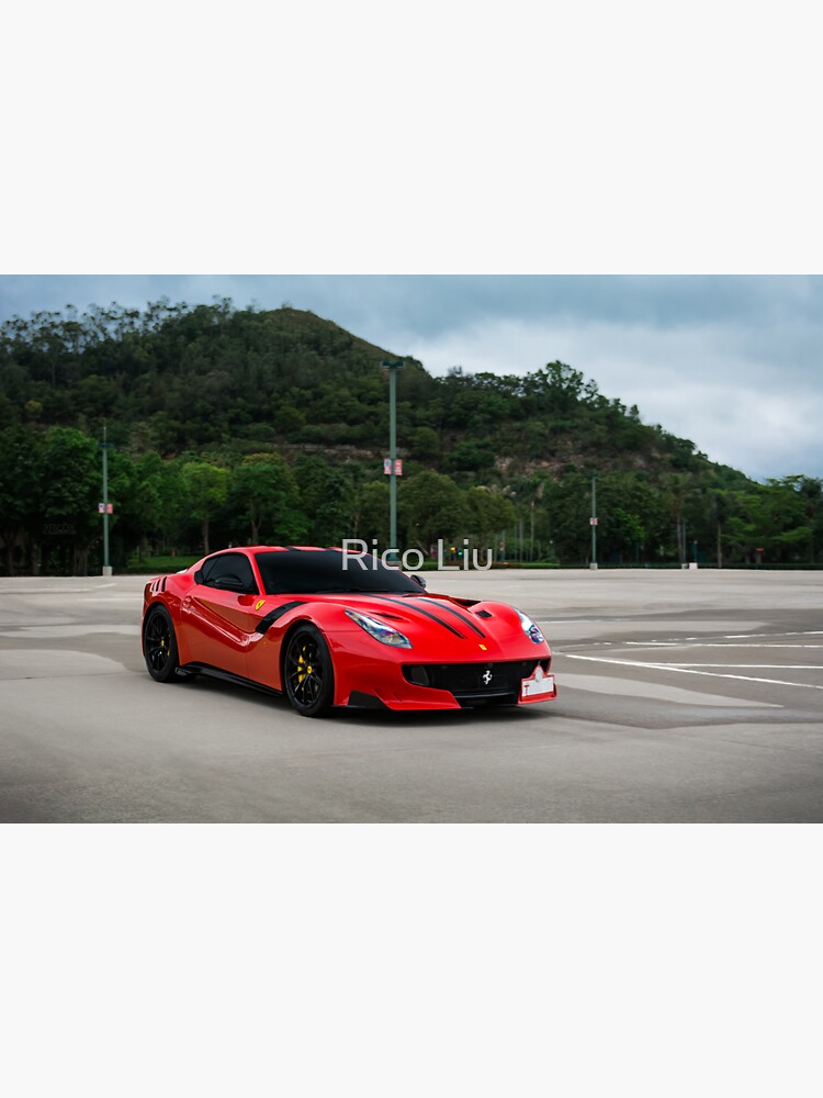 "Ferrari F12 TDF" Sticker for Sale by ricoliu | Redbubble