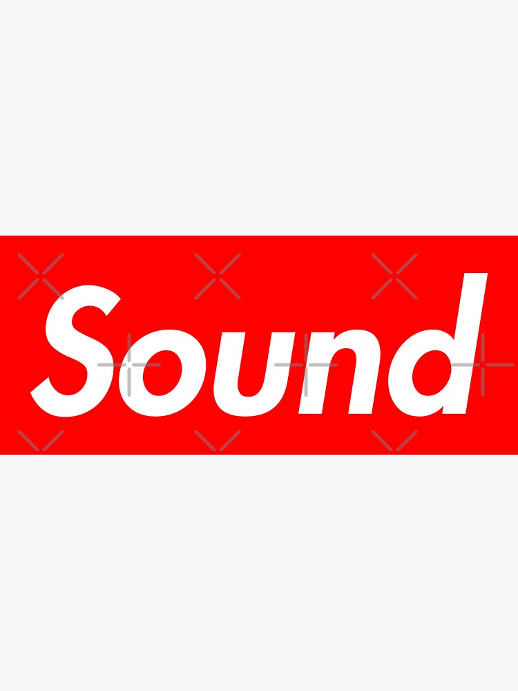 "Sound" Sticker by cedark | Redbubble