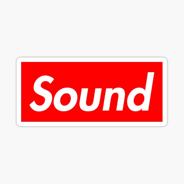 "Sound" Sticker by cedark | Redbubble