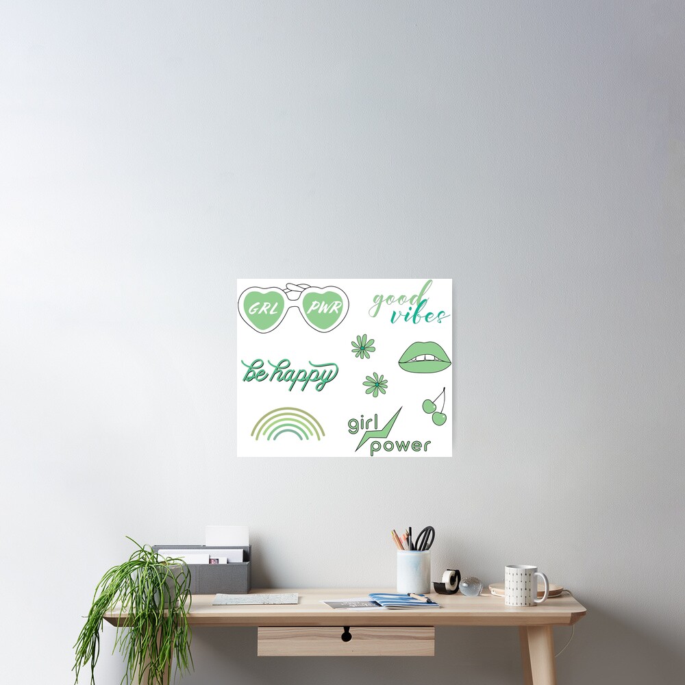 "Green Sticker Pack - collection for sticker set or any other product ...