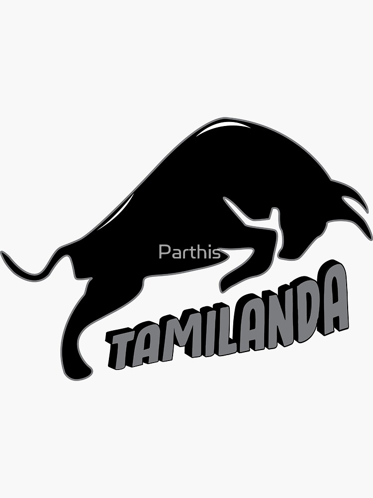 "TAMILAN" Sticker for Sale by Parthis | Redbubble