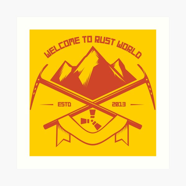 Rust Game Art Prints | Redbubble