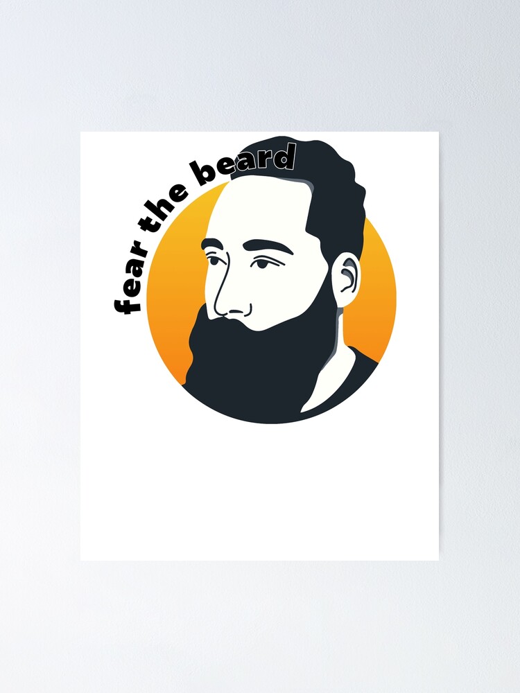 "FEAR THE BEARD I Fear the beard beards" Poster by ChrisFeil | Redbubble