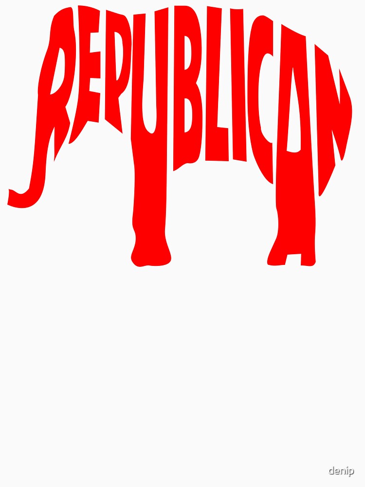 "Republican Party" T-shirt for Sale by denip | Redbubble | republican t ...