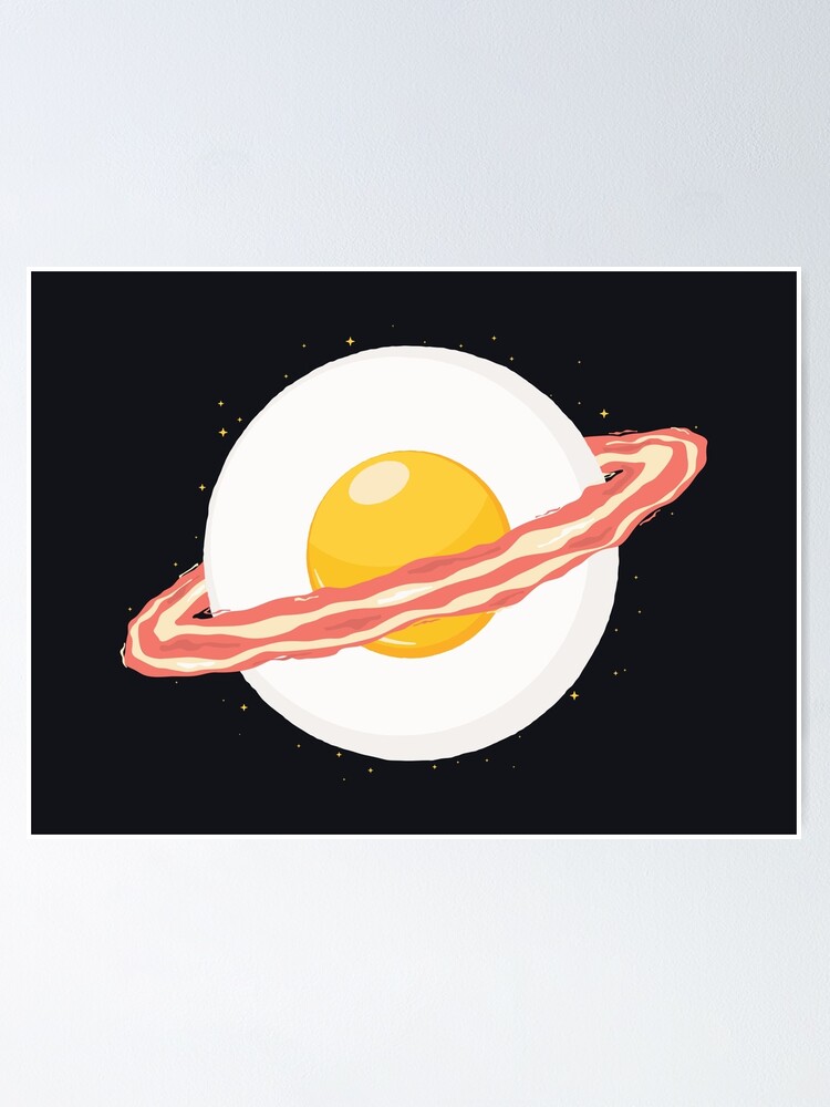 "Outer Space Breakfast" Poster for Sale by yanmos | Redbubble