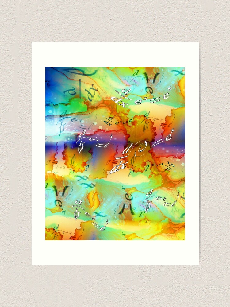 "Derivation of the exponential function" Art Print for Sale by ...