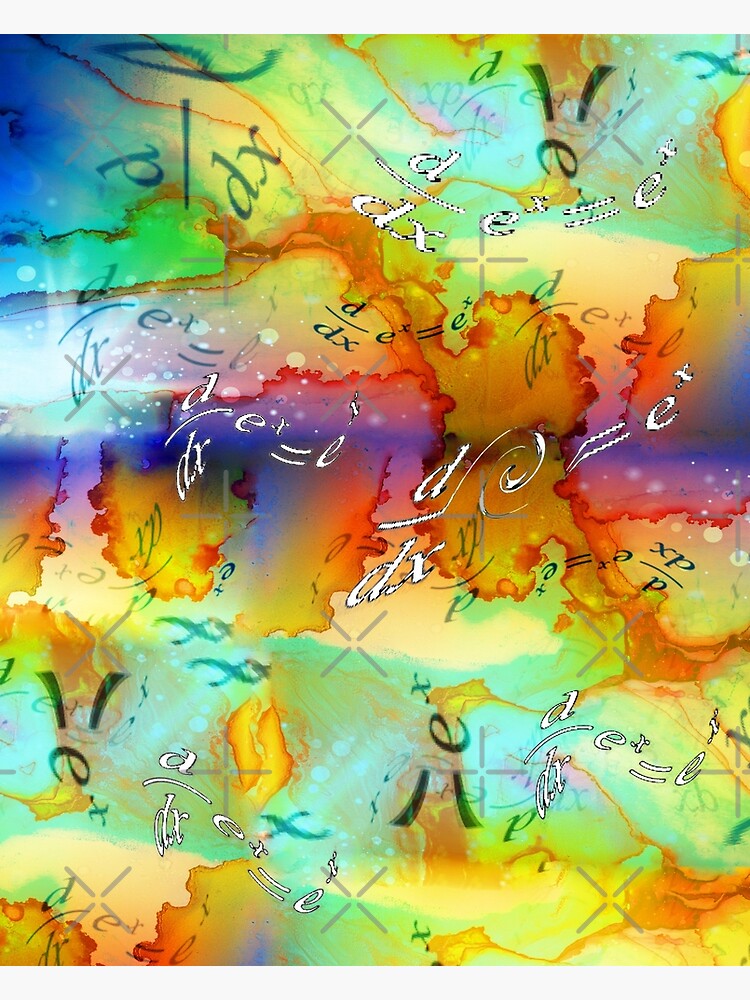 "Derivation of the exponential function" Art Print for Sale by ...