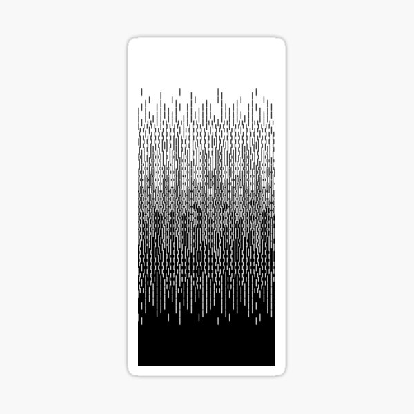 "Barcode Bounce" Sticker for Sale by amclub | Redbubble