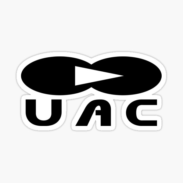 "UAC Logo (Clean)" Sticker by meapineapple | Redbubble