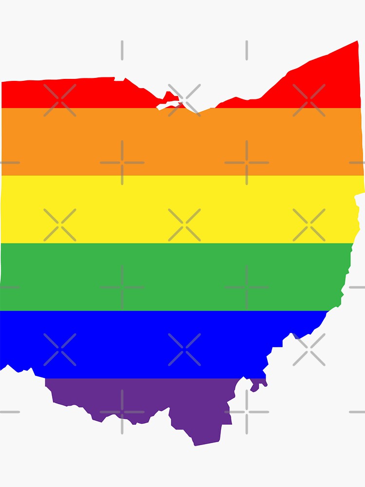 "Ohio Pride" Sticker for Sale by Nuft | Redbubble
