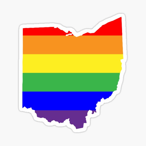 "Ohio Pride" Sticker for Sale by Nuft | Redbubble