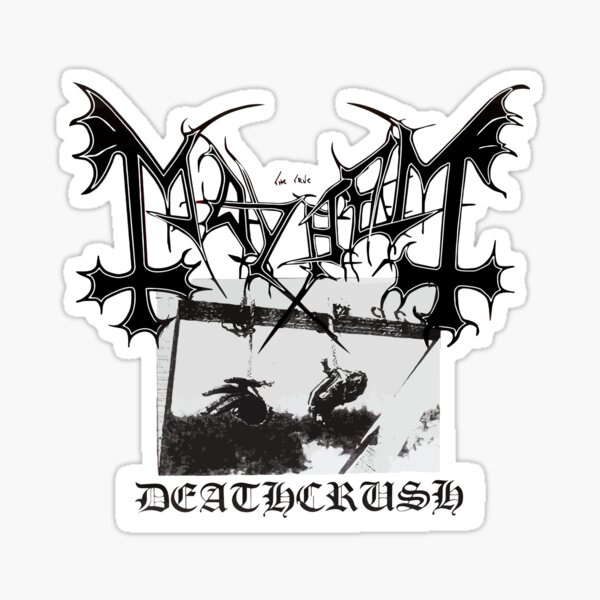 Mayhem Stickers | Redbubble