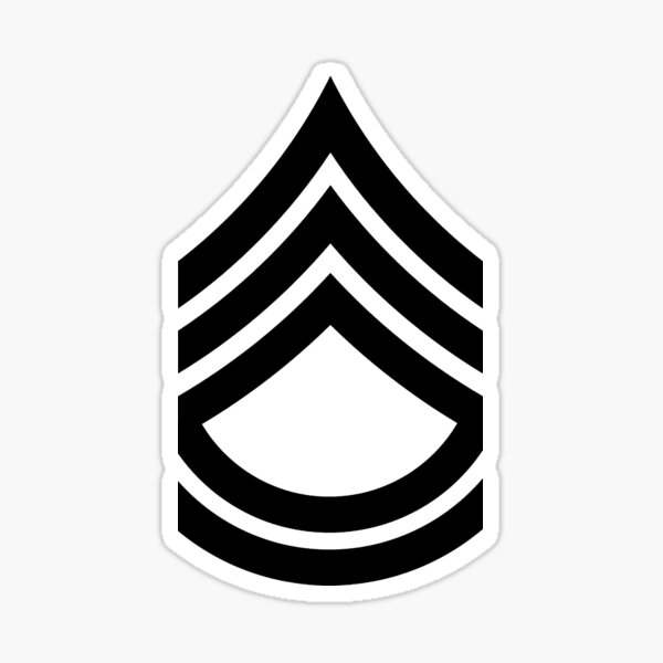 "Sergeant First Class" Sticker for Sale by MilitaryCandA | Redbubble