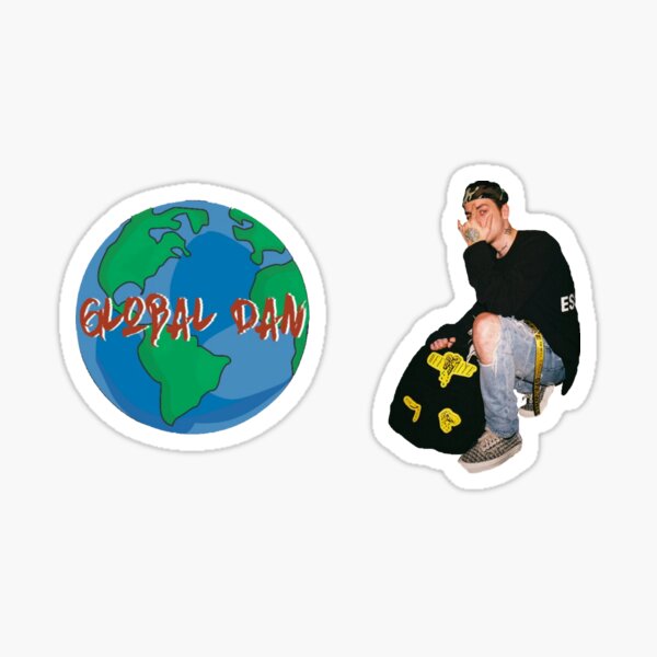 "Global Dan StickerSet" Sticker by Tamsjam | Redbubble