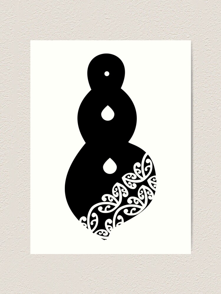 "Pikorua Infinity Twist Maori Symbol" Art Print for Sale by kiwishirts ...