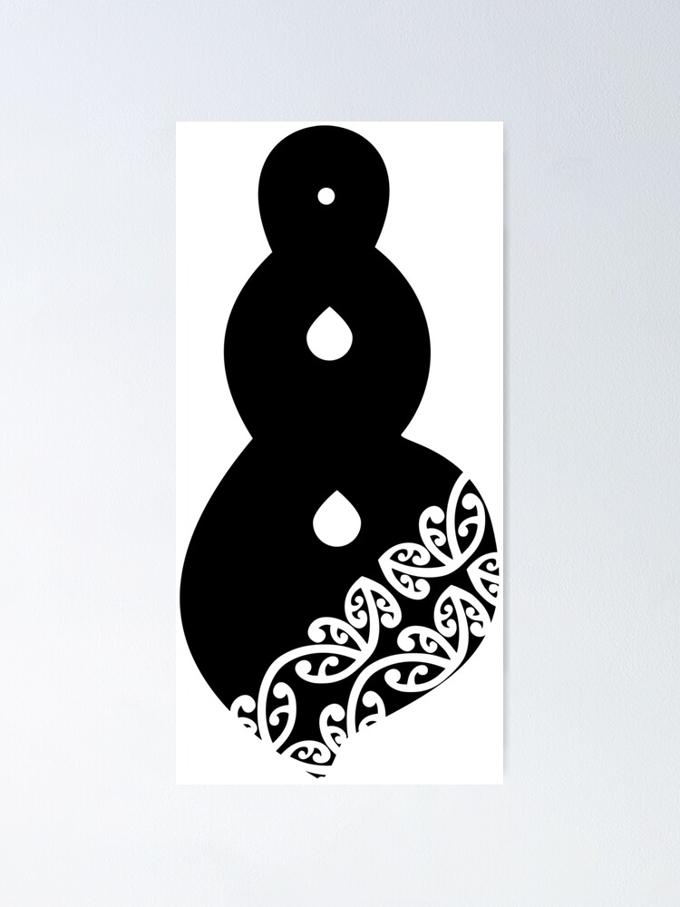 "Pikorua Infinity Twist Maori Symbol" Poster for Sale by kiwishirts ...