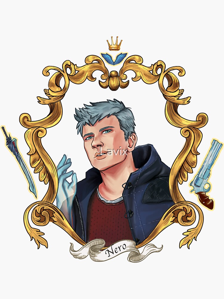 "Nero" Sticker for Sale by Lavix | Redbubble