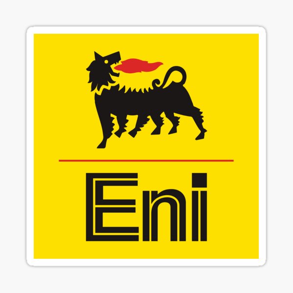 "Flag of eni" Sticker by Fadokas | Redbubble