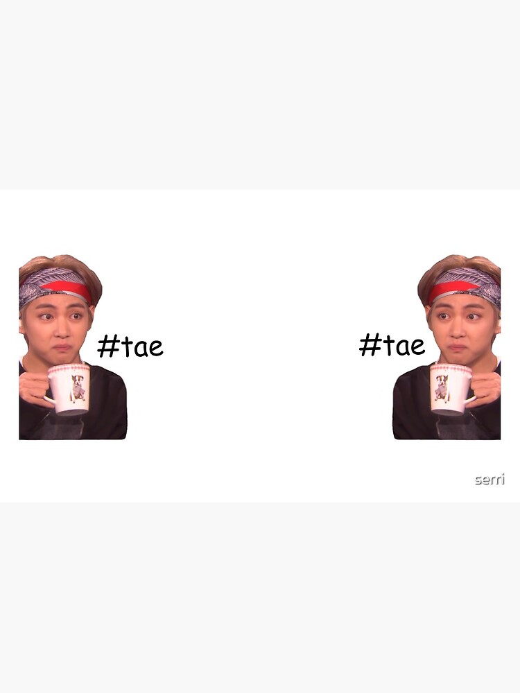 "BTS V Taehyung tae tea" Coffee Mug for Sale by serri | Redbubble