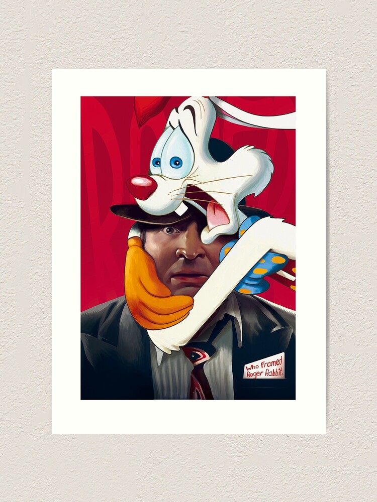 "roger rabbit " Art Print by ibrahimGhd | Redbubble
